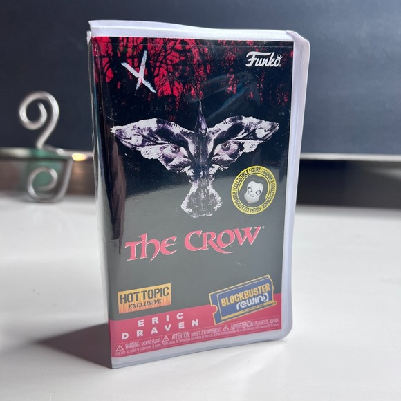 Funko | Toys | Funko Vhs Blockbuster Rewind Eric Draven The Crow Hot ...